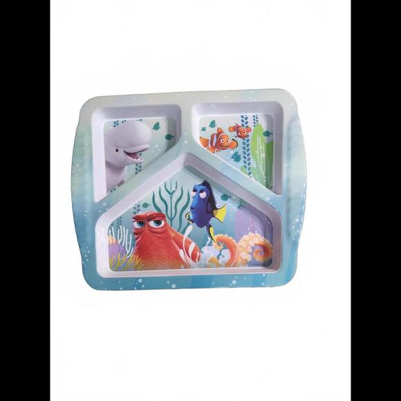 Disney | Dining | Disney Finding Nemo Colorful Kids Divided Plate ...